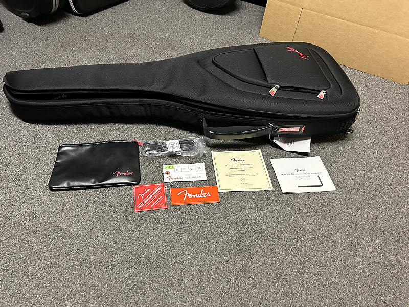 Fender American Acoustasonic Jazzmaster Case & Case Candy - | Reverb