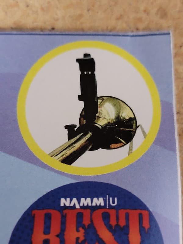 Gripophone trombone, flugel phone holder/ lyreLB100 2020 - | Reverb