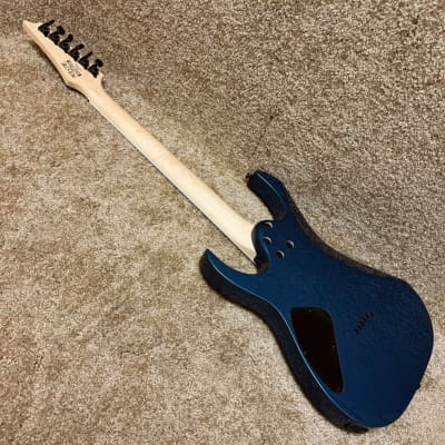 Ibanez RG421EX-PBE Electric Guitar Prussian Blue | Reverb Australia