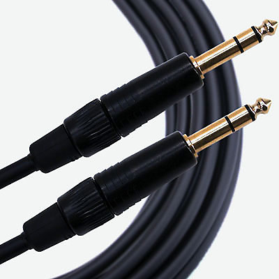 Mogami Gold Series Balanced Patch Cable (1/4 Inch TRS to TRS, | Reverb