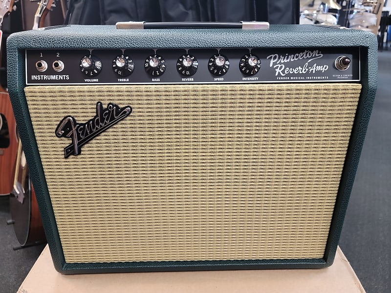 Fender All Tube, FSR 65 Princeton Reverb, Brit Green, G12-65, | Reverb