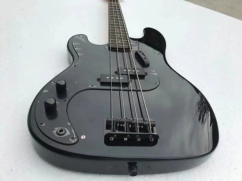 Unbranded Custom Left Handed 4 String Bass, Basswood Body, | Reverb