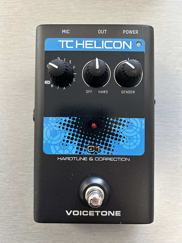TC HELICON VoiceTone C1 | Reverb