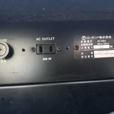 Vintage 1980 Roland Studio Bass 100 (SB100) 1X15 Amplifier | Reverb