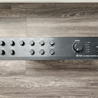 TOA A-706 Integrated Mixer/Amplifier - 60W | Reverb