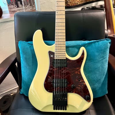 Kiesel Delos Headless 2022 - Cream w/Maple Neck & Fretboard | Reverb