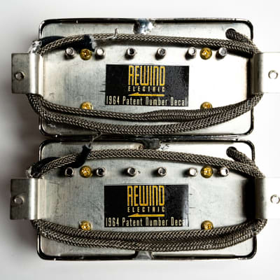 2023 ReWind Electric 1964 Patent Number Decal Set | Reverb