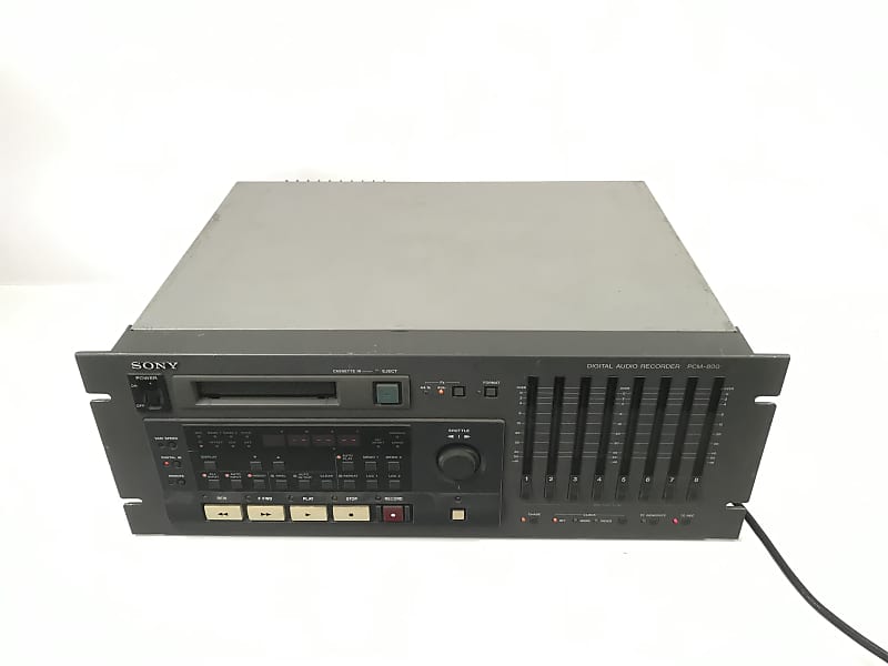Sony PCM-800 Digital Audio Recorder | Reverb