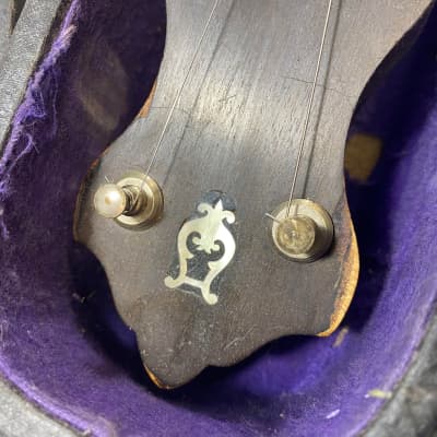 1930's Unmarked Primitive Tenor Banjo | Reverb