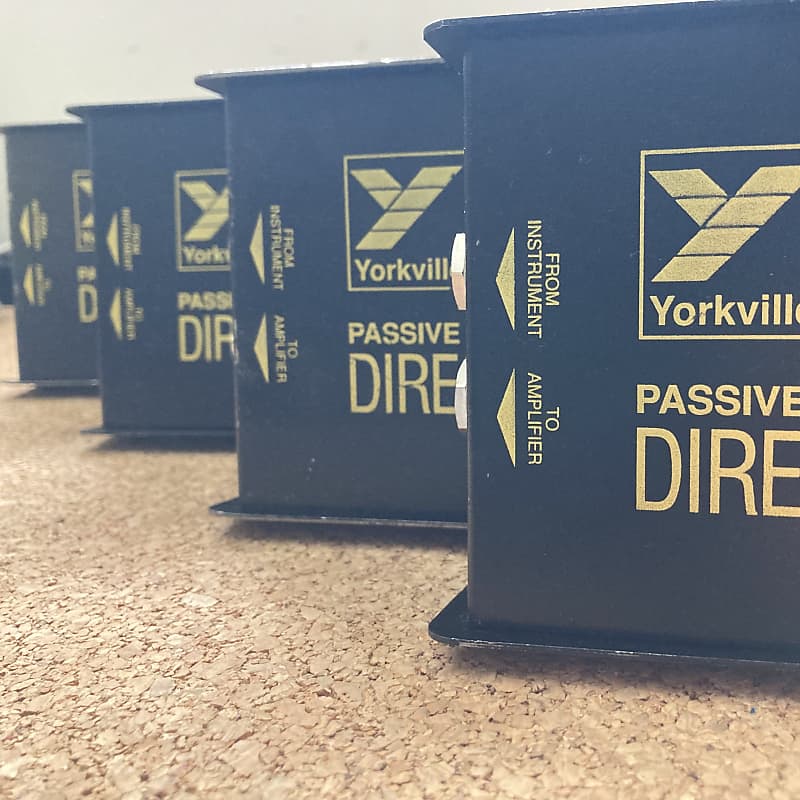 Yorkville - 4 x YDI-1P - Four Passive Direct Boxes - DI Box - | Reverb