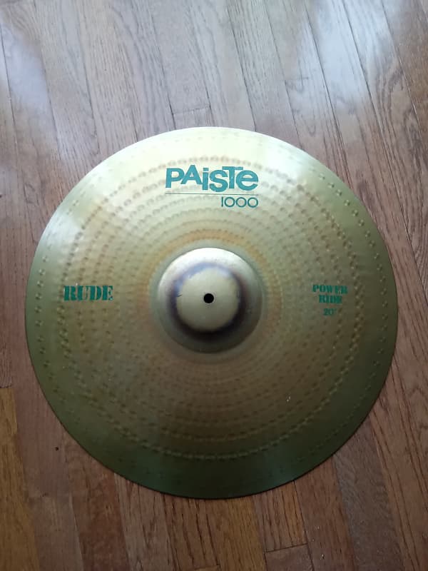 Paiste RUDE 1000 POWER RIDE Excellent condition | Reverb
