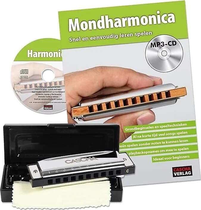 Cascha Blues Harmonica C Method Bundle | Reverb