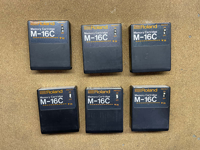 Roland M-16C Memory Cartridge (6 Total) | Reverb