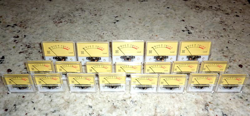 Crest Audio Century Vx Mixer VU Meters 20X Meter Package | Reverb