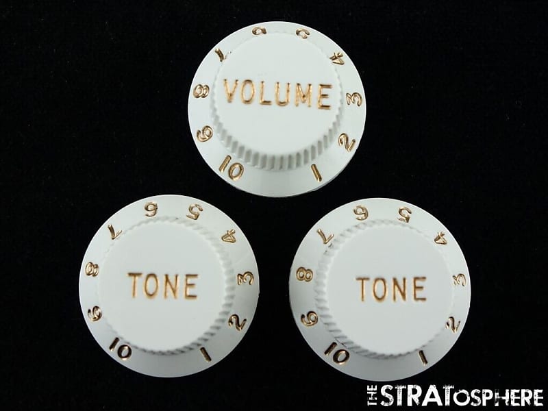 Fender Jimmie Vaughan Stratocaster Strat GUITAR KNOBS, Guitar | Reverb