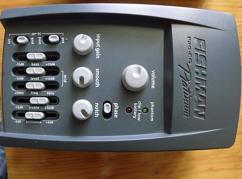 Fishman Pro EQ Platinum 5-Band EQ 2000s - Grey | Reverb UK