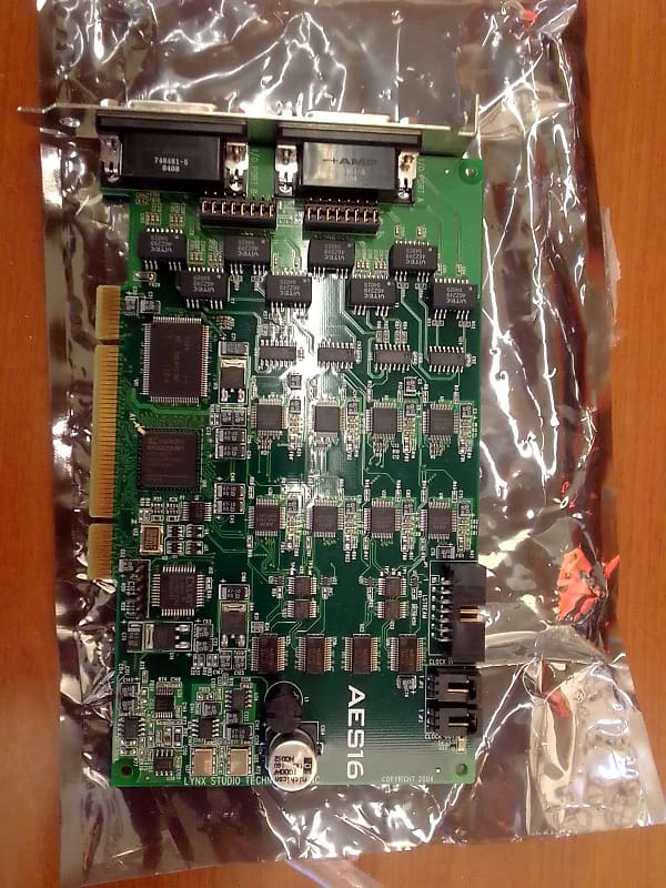 Lynx AES16 SRC AES/EBU PCI Audio Interface Card 2010s - | Reverb