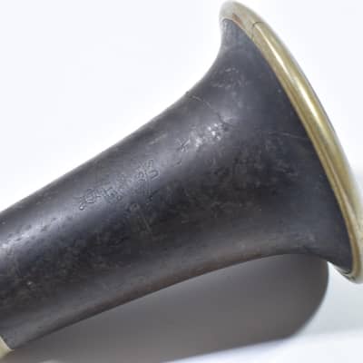 Antique Bettoney Eb 1950s? Grenadilla Wood Boehm Clarinet | Reverb