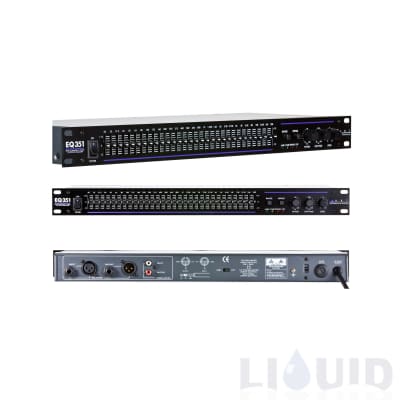 Nikko EQ-I Pro Series Stereo Graphic Equalizer Rack Mount | Reverb