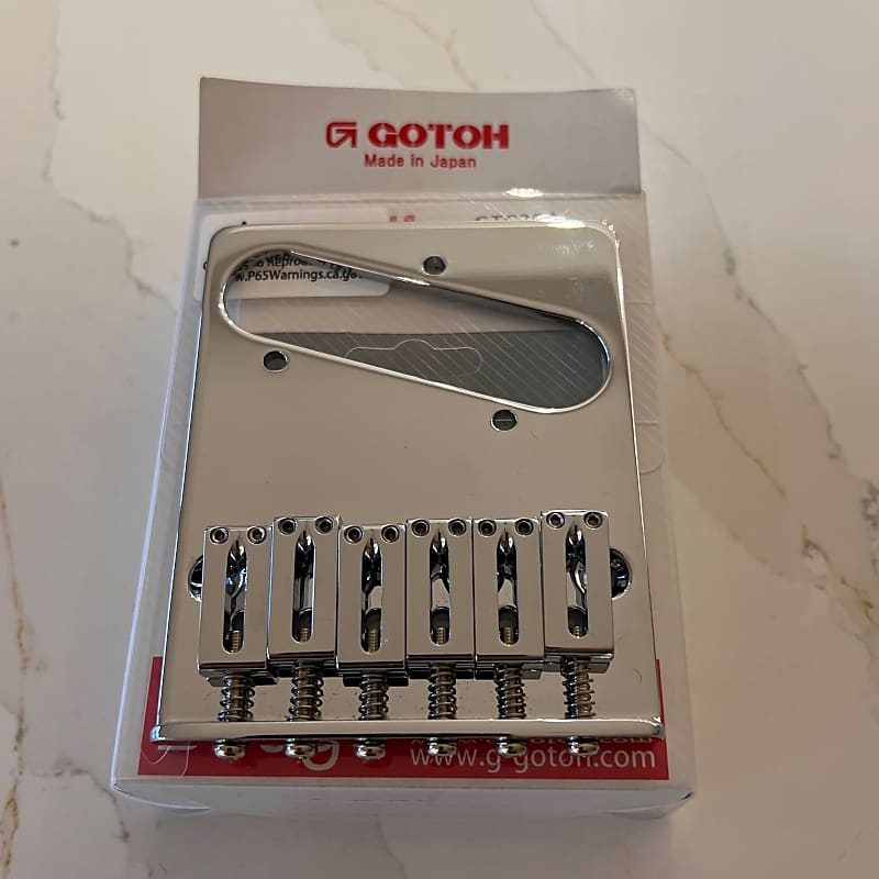 Gotoh GTC201 Chrome Tele Bridge | Reverb