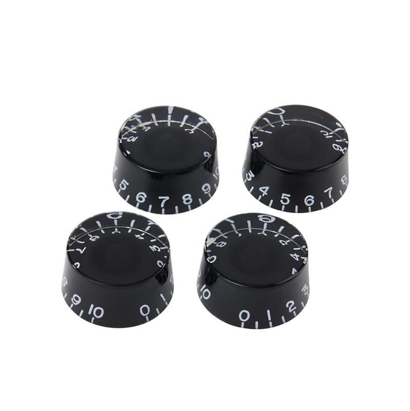 Gibson PRSK-010 Speed Knobs 4 Pack Black | Reverb