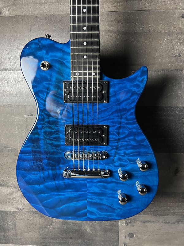 Carvin Sc-90 2000 Blue Quilt | Reverb Australia