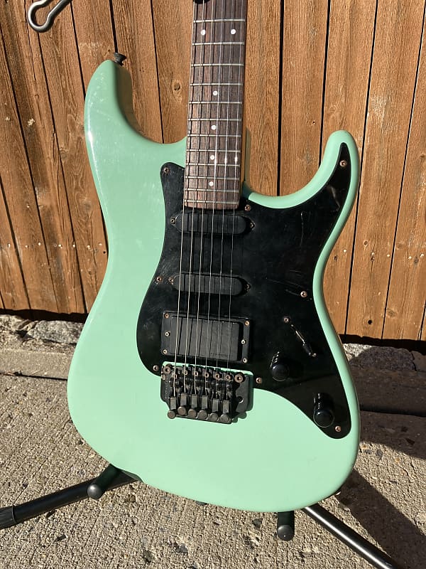 Fernandes The Function FST-55 80s Surf green | Reverb