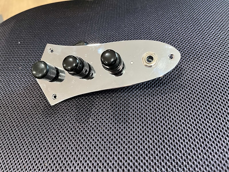 Audere classic jazz bass pre-amp 2024 - chrome | Reverb