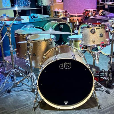 DW Performance Series 4 pc Kit 24,18,16,13 - Bermuda Sparkle | Reverb