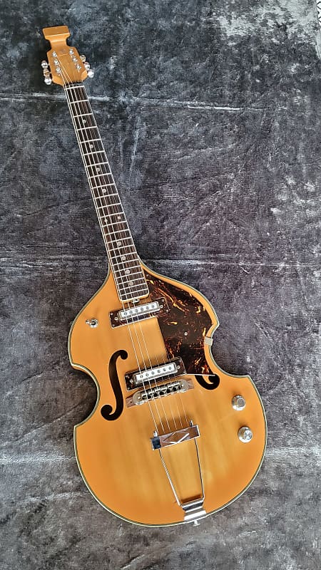 Teisco 1960's - Tangerine Burst - Viola - upgraded | Reverb UK