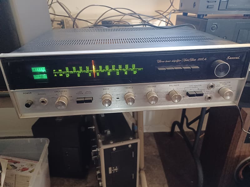 Sansui 5000A Vintage Stereo Receiver | Reverb