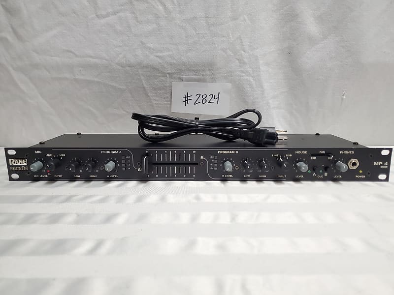 RANE MP4 RACKMOUNTABLE MIXER PREAMP #2824 GOOD USED WORKING | Reverb