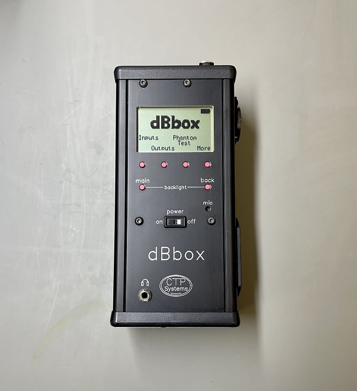 CTP Systems dB Box - monitor/test device | Reverb UK