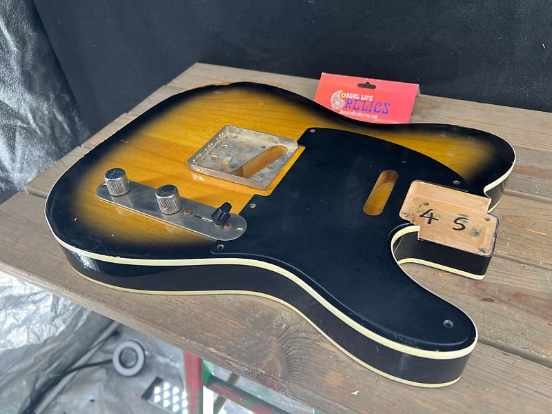 Real Life Relics Nitro Tele® Telecaster® Body Double Bound | Reverb