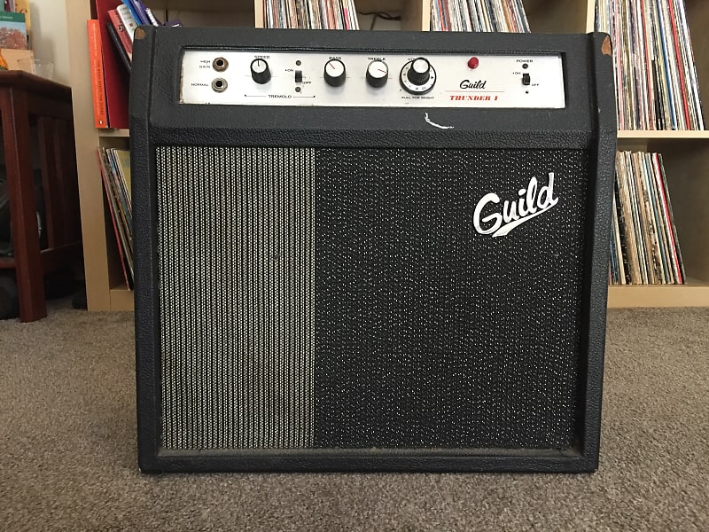 Guild Thunder 1 1960s Black | Reverb