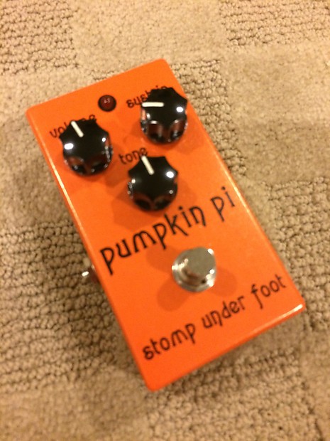 Stomp Under Foot Pumpkin Pi 2014 Orange | Reverb