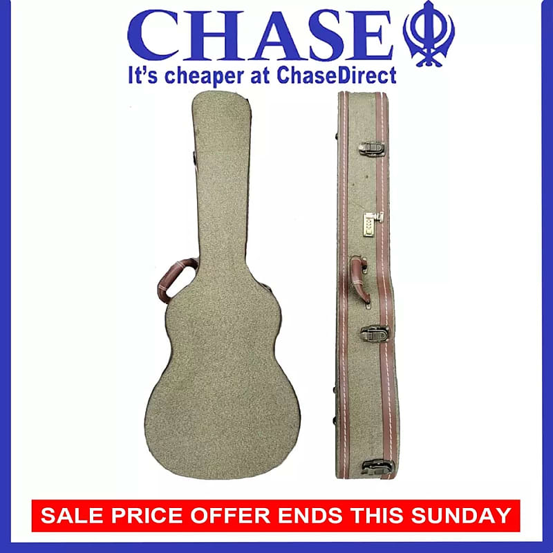 Guild Tweed Guitar Hard Case - Deluxe Tweed Hard Wooden Case | Reverb