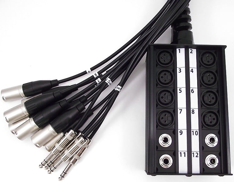 Pro Co SMA0804FBQ-75 SMA Series 8x4 Stage Snake with 1/4 inch | Reverb