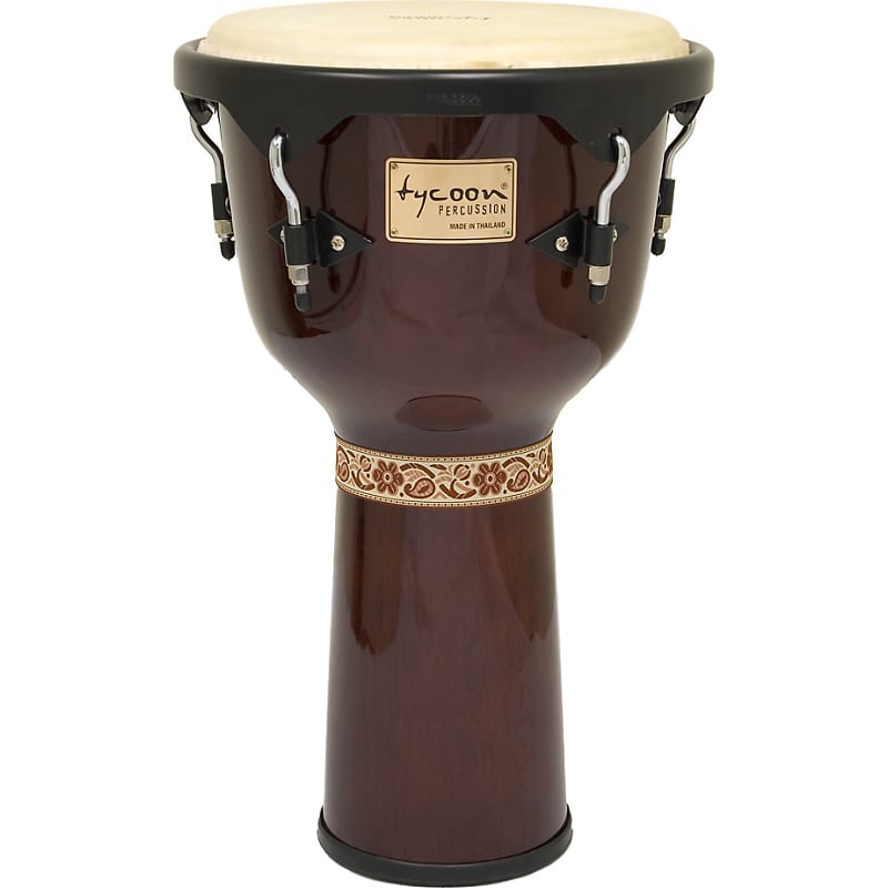 Tycoon Artist Series Brown Djembe Drum | Reverb