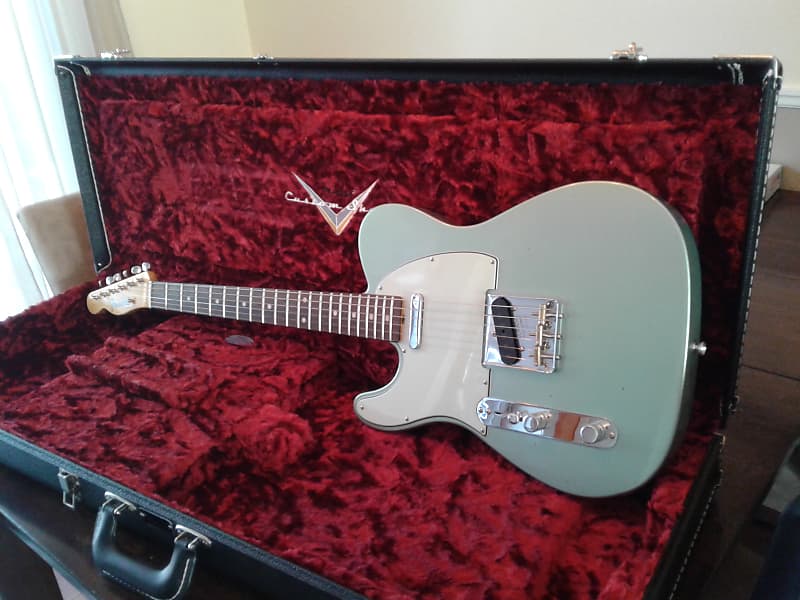Left handed Fender Telecaster Custom Shop Chicago Special | Reverb
