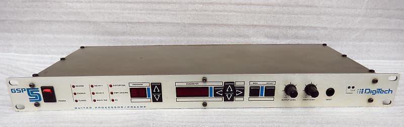 Digitech GSP5, Guitar Processor / Preamp,FX,Vintage Rack | Reverb