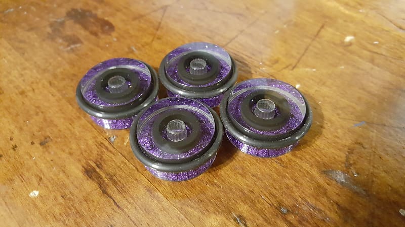 JAT CUSTOM GUITAR PARTS 4 Speed Grip Speed Knobs... Purple | Reverb