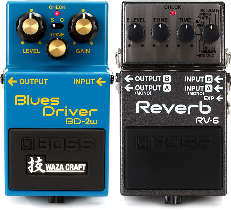 Boss BD-2W Waza Craft Blues Driver Pedal Bundle with Boss | Reverb