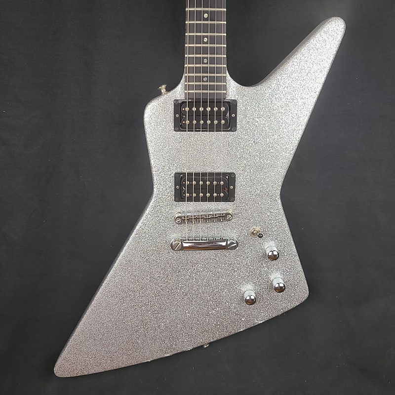 Gibson Explorer 1985 Silver Sparkle | Reverb