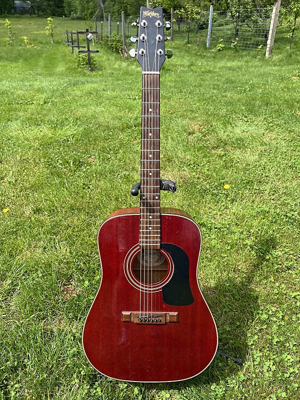 Washburn D-10 - Red | Reverb