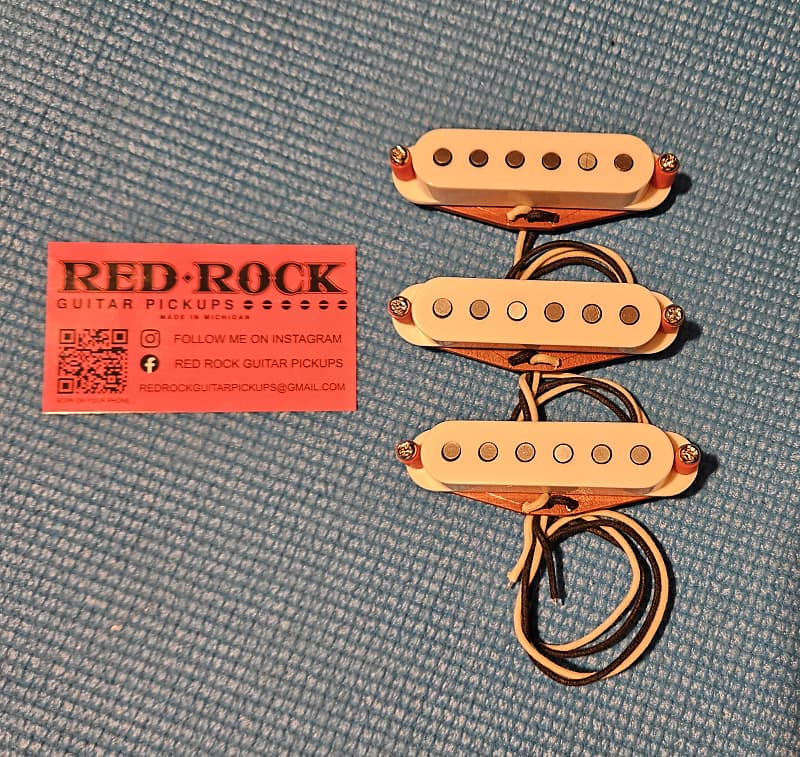 Red Rock Guitar Pickups Mauna Loa strat pickup set 2024 | Reverb