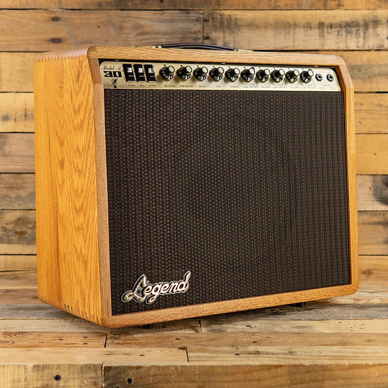 Legend Model A30 - Natural Solid Oak w/ Leather Cover | Reverb