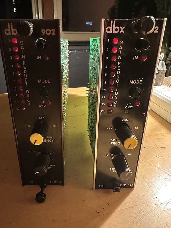 DBX 902 - De-Esser Pair - for 900 Series Rack | Reverb