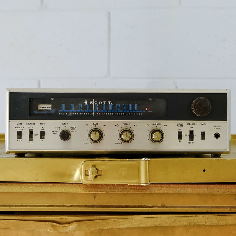 H. H. Scott Stereomaster 342 FM Stereo Receiver 1967 | Reverb