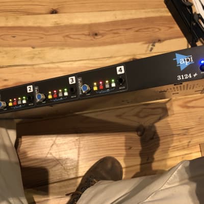 Telefunken V72 tube microphone preamplifier racked | Reverb France